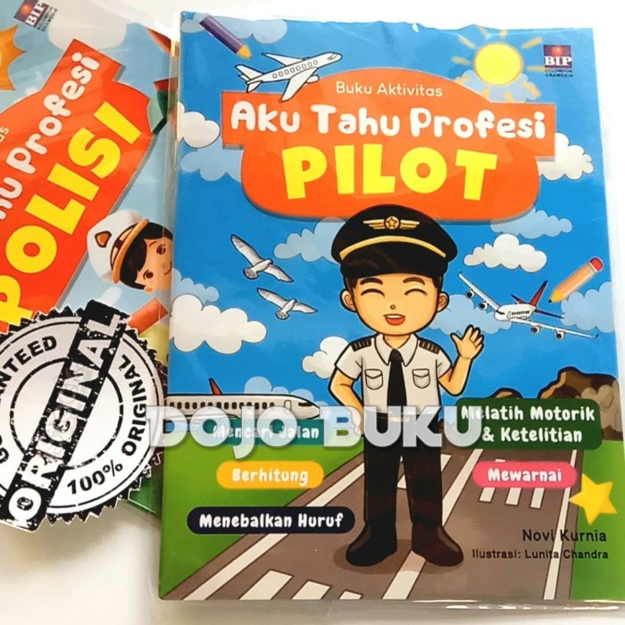 Jual Aku Tahu Profesi : Pilot by Novi Kurnia - Original | Shopee Indonesia