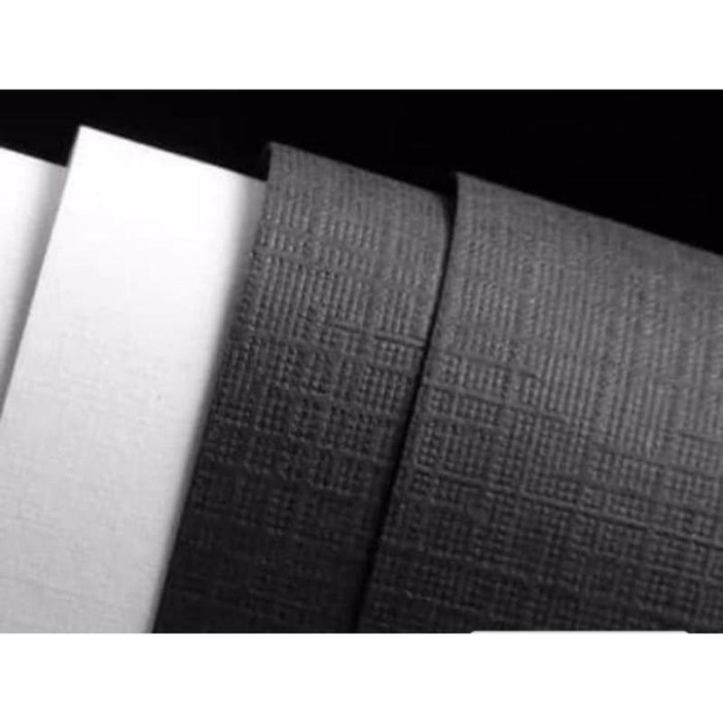 Jual Kertas Linen Hitam-putih Ukuran A2 42 x 59,5cm | Shopee Indonesia