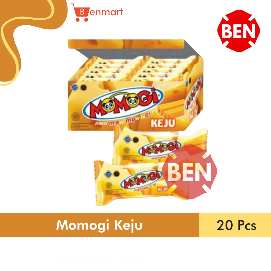 Jual Momogi Stick Keju 1 Box 20 Pcs Cheese Makanan Ringan Snack Dus ...