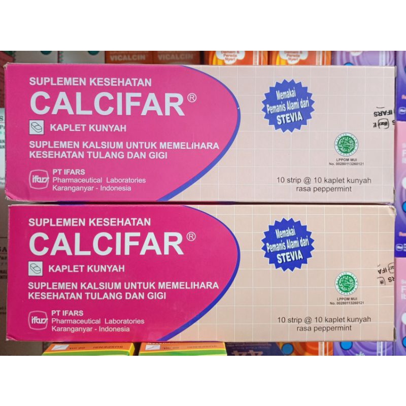 Jual Calcifar perbox | Shopee Indonesia