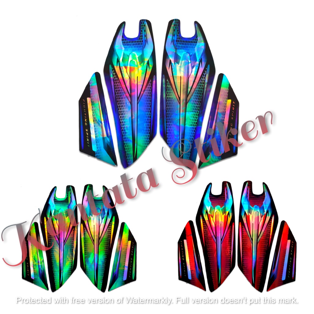 Jual STIKER STRIPING LIS LES BODY MOTOR YAMAHA RX KING 2007 VARIASI ...