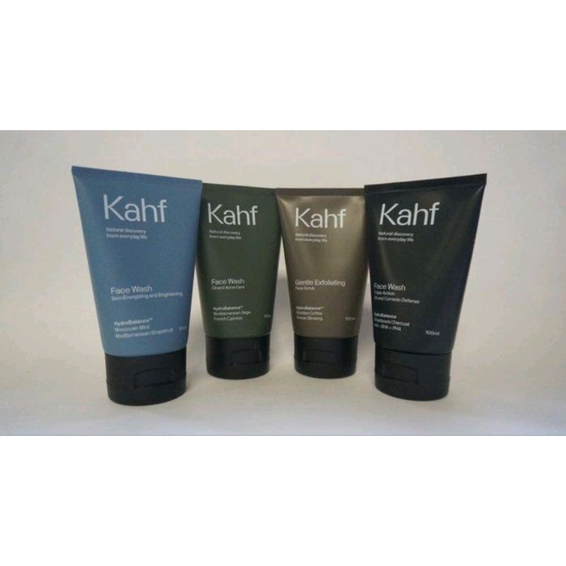 Jual Kahf Sunscreen Moisturizer | Kahf Face Wash | Kahf Deodorant ...