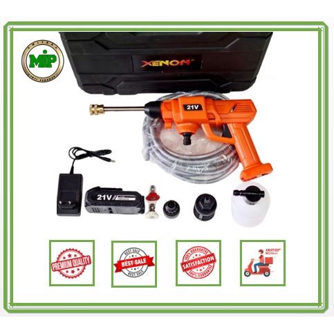 Jual MESIN JET CLEANER / XENON JET CLEANER CORDLESS 21V | Shopee Indonesia