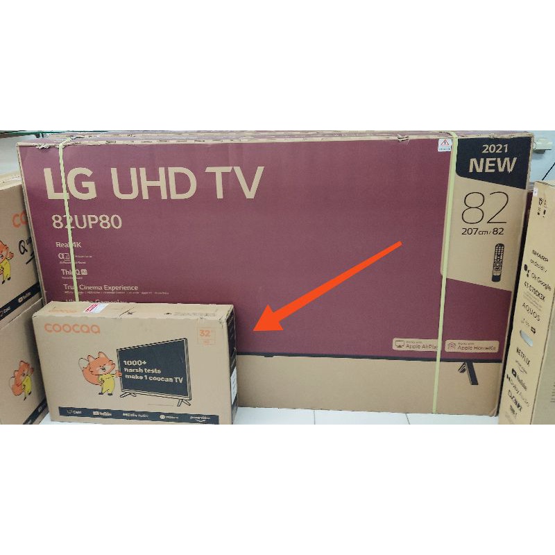 Jual TV LED LG 82 INCH 82UP8000 SMART TV UHD 4K - FREE AKUN NETFLIX SEUMUR HIDUP | Shopee Indonesia