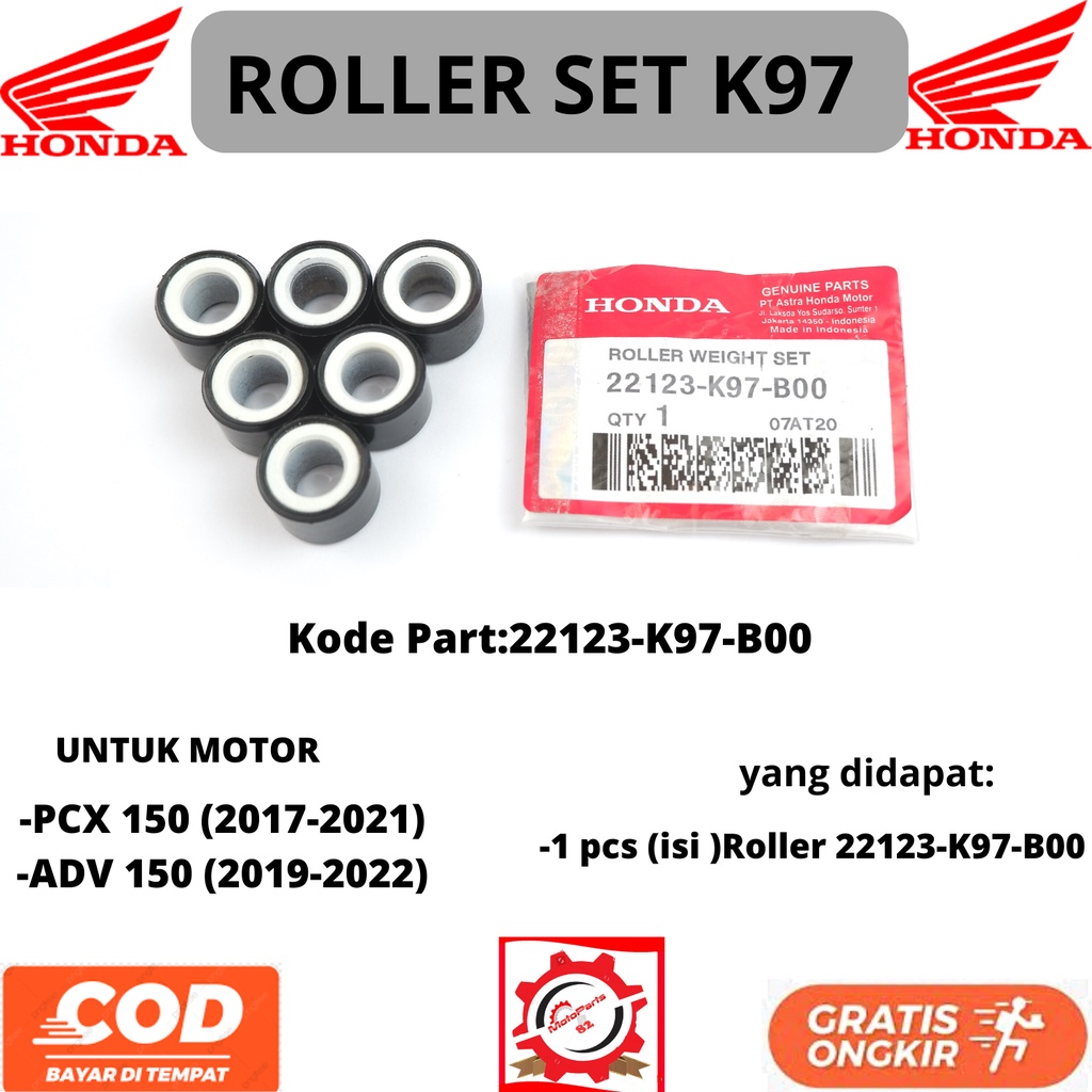 Jual Roller PCX Rol150 / Roller ADV 150 / Roller Honda Pcx 150 / Roller ...