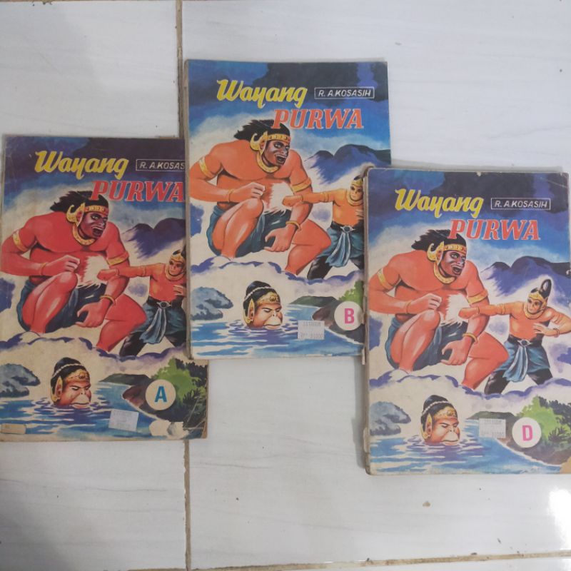Jual Komik Indonesia Wayang Klasik lebar RA Kosasih WAYANG PURWA #A,B&D ...