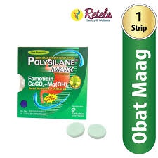 Jual POLYSILANE MAX MINT 1 STRIP 4 TABLET | Shopee Indonesia