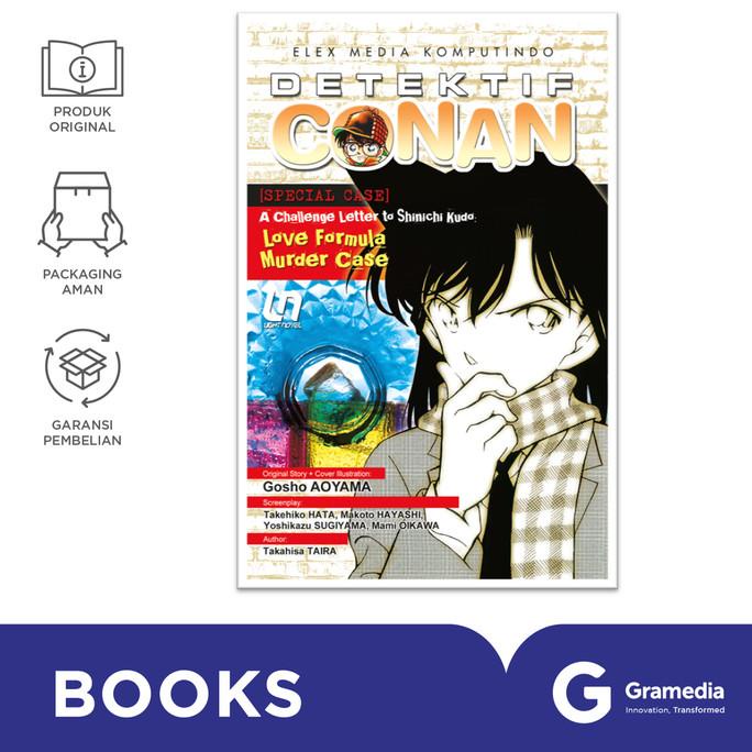 Jual Light Novel Conan A Challenge Letter To Shinichi Kudo : Love gram33 dijamin | Shopee Indonesia