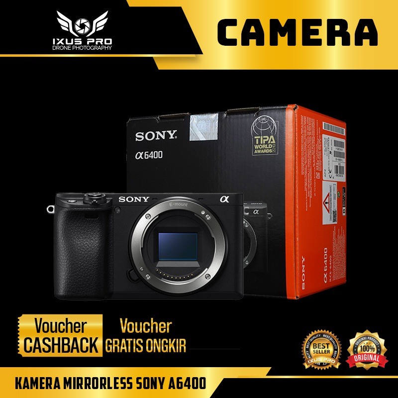 Jual Sony Alpha A6400 Body Only / Sony 6400 Body Only | Shopee Indonesia