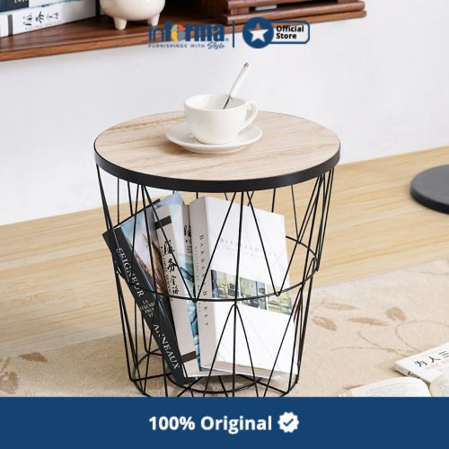 Jual Informa Topaz Meja Tamu Dengan Penyimpanan - Hitam Coffee Table ...