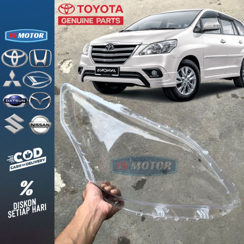 Jual mika lampu depan INNOVA / Mika Headlamp TOYOTA KIJANG GRAND INNOVA ...