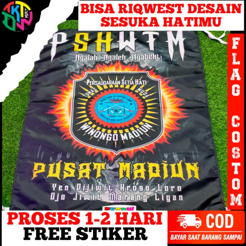 Jual BENDERA PSHW WINONGO MURAH READY STOK BANYAK SIAP KIRIM ( PUSAT ...