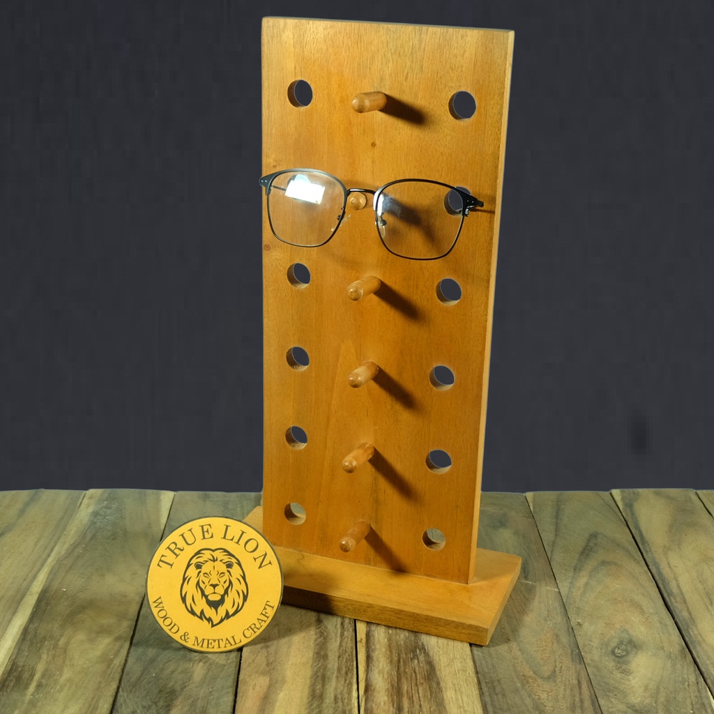 Jual Display Kacamata Kayu / Stand Kacamata Susun / Stand Kacamata Kayu ...