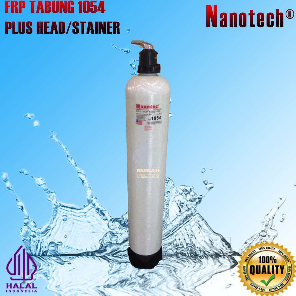 Jual TABUNG FRP 1054 NANOTECH DENGAN KEPALA THREE WAY MANUAL ATAU ...