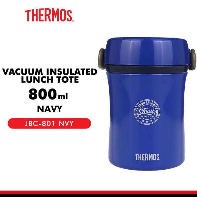 Jual Vacuum Insulated Lunch Tote Navy - 800 ml (JBC-801 NVY) | Shopee Indonesia