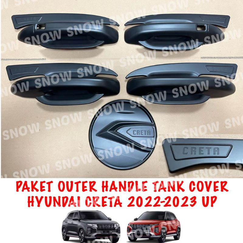 Jual Paket Outer Handle Tank Cover Hyundai Creta 2022 2024 2025 2026 ...