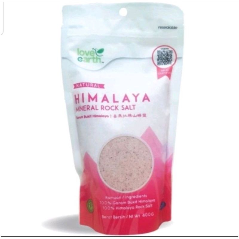 Jual Garam Mineral Rock Salt /Garam Himalaya / Garam Organik 400gr ...