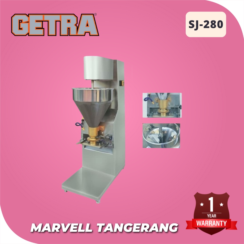 Jual Mesin Pencetak Bakso / GETRA SJ-280 Meat Balls Foaming Machine ...