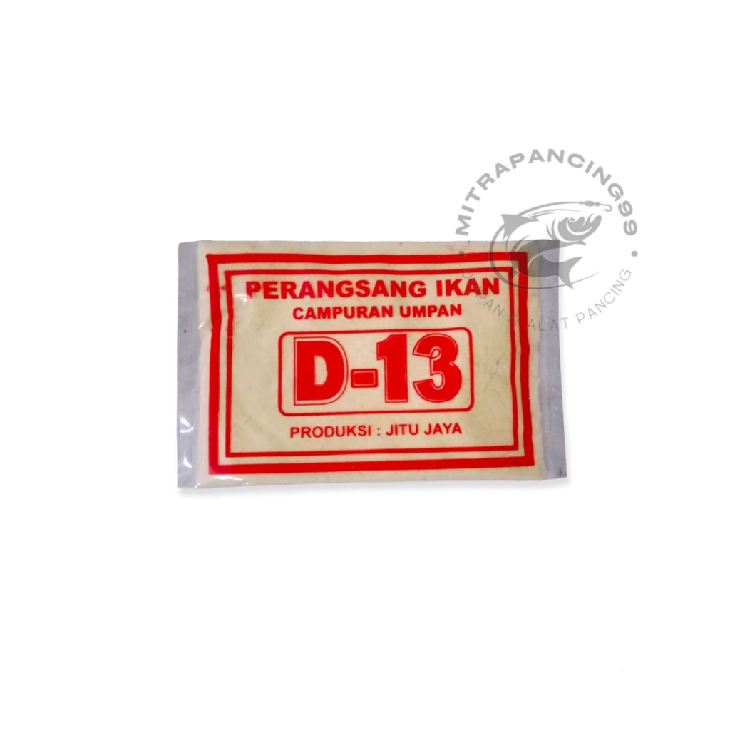 Jual Umpan Pancing D13 Merah Jitu Jaya - Campuran Umpan Ikan Mas ...