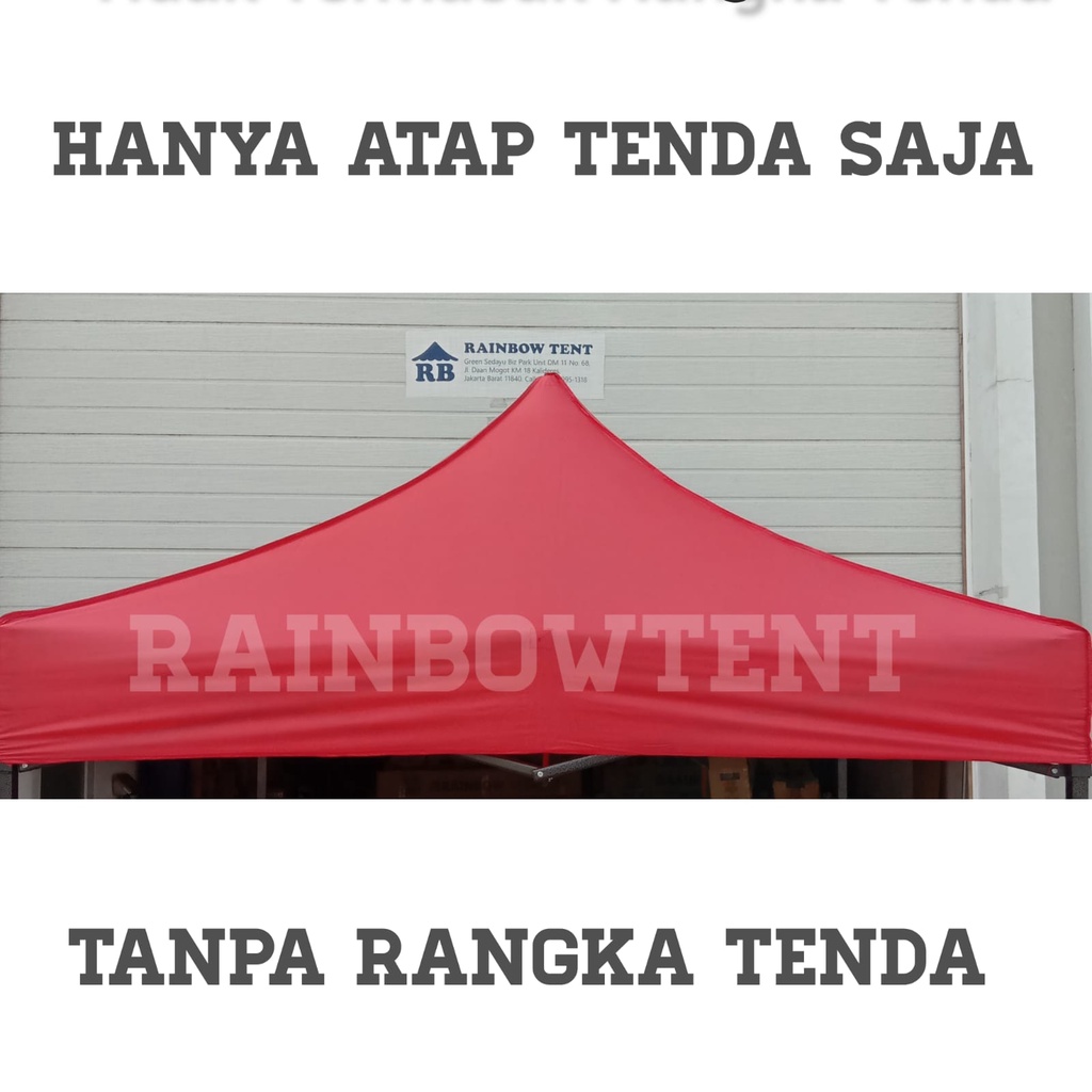 Jual Atap Tenda Polyester D420 Ukuran 2x2 | Shopee Indonesia
