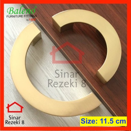 Jual Tarikan Laci 980 Gold / Emas Pintu Lemari Bulat Handle Minimalis ...