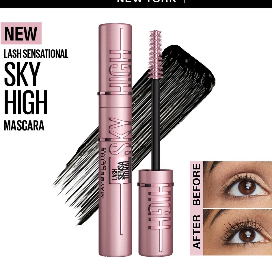 Jual Maybelline Maskara Lash Sensational Sky high | Shopee Indonesia
