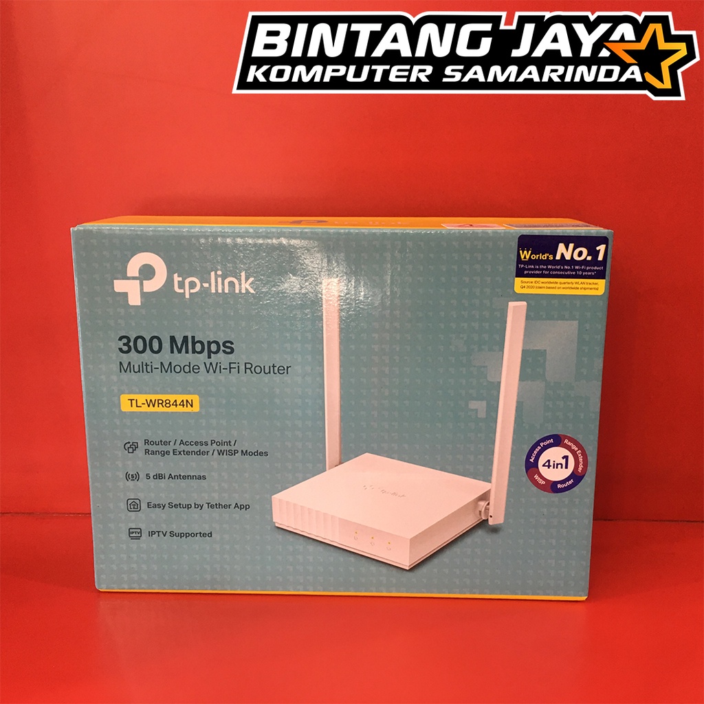 Jual TP-LINK TL-WR844N WiFi Wireless Router 300 Mbps Multi-Mode ...