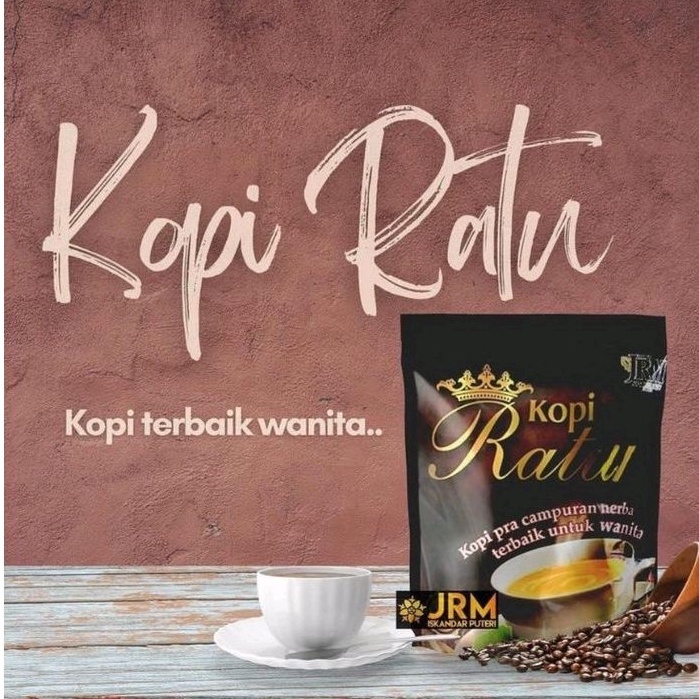 Jual Kopi Ratu By JRM Original 20g x 10s Pracampuran Herba | Shopee ...
