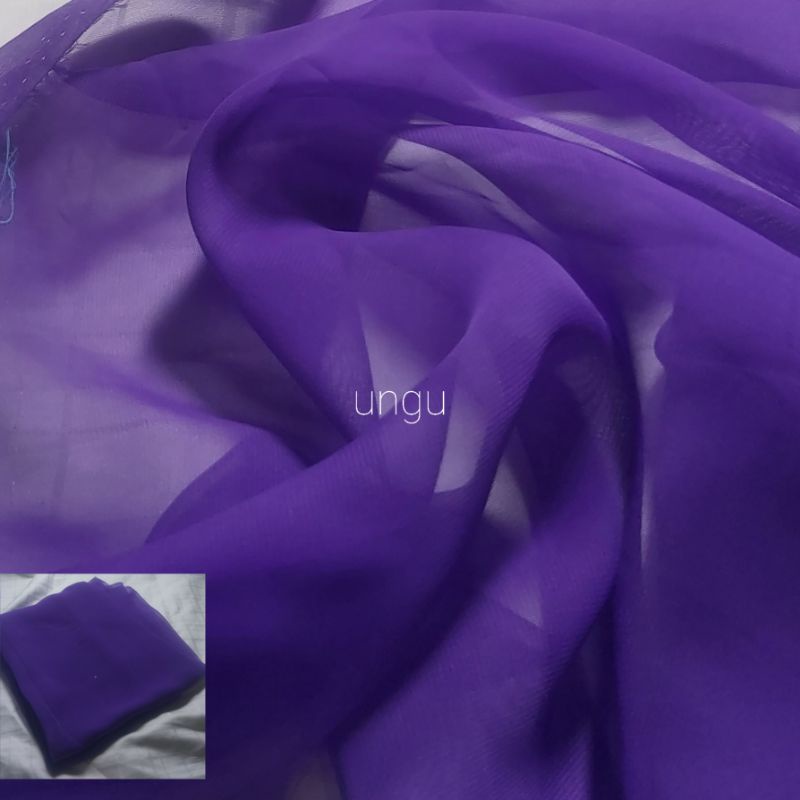 Jual Kain Chiffon Silky / Sifon Silk Polos / Bahan Chiffon Halus Tipis ...