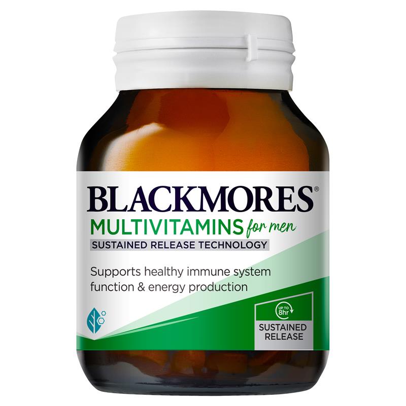 Jual Blackmores Multivitamins for Men Sustained Release - 60 Tablets | Shopee Indonesia