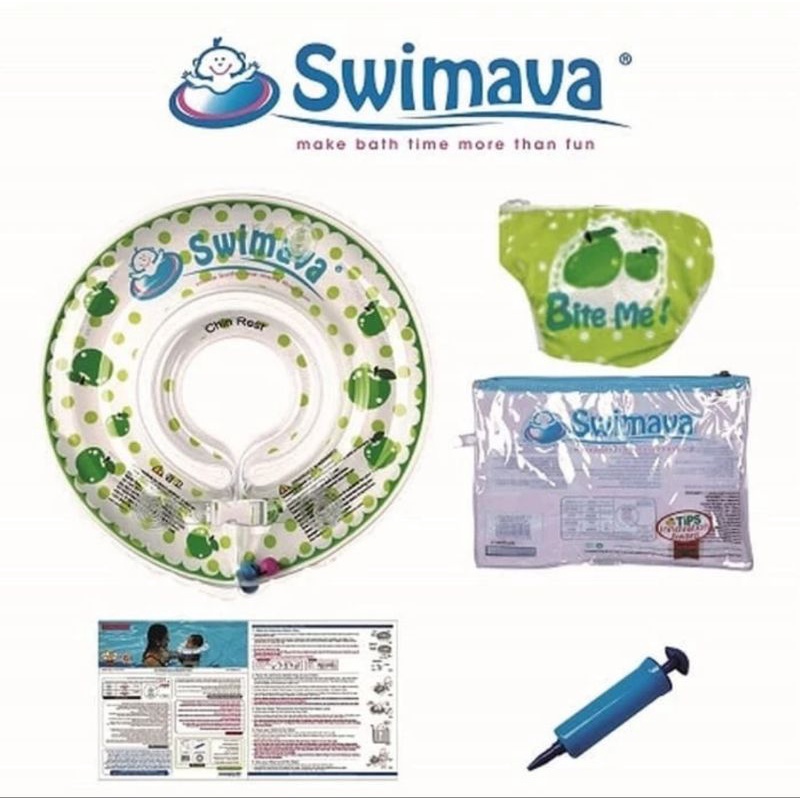 Jual Swimava G1 Green Apple Deluxe Set with Matching Diaper (3-18bulan) | Shopee Indonesia