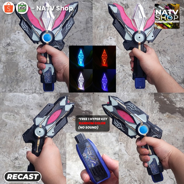 Jual Dx Ultraman Trigger Dark - Black Guts Sparklence - Recast Changer ...