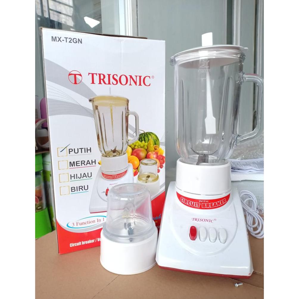 Jual PRODUK- BLENDER TRISONIC 3 IN 1 MX - T2GN PUTIH BLENNDER JUICE JAR ...