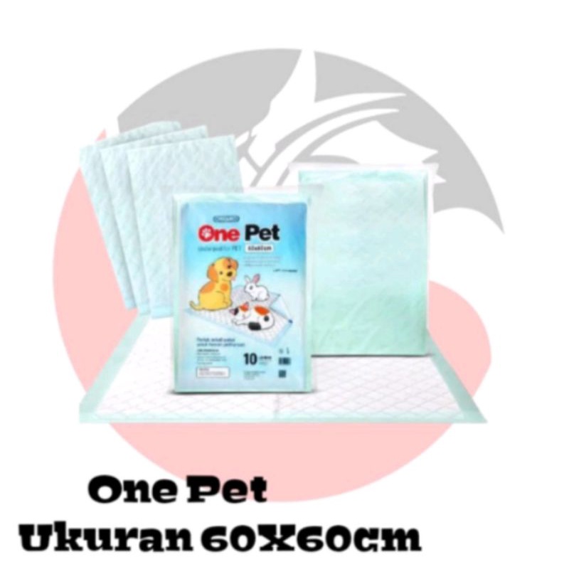 Jual One Pet One Med Underpad Hewan 60x60 Ecer / Per 1 Lembar / Popok ...