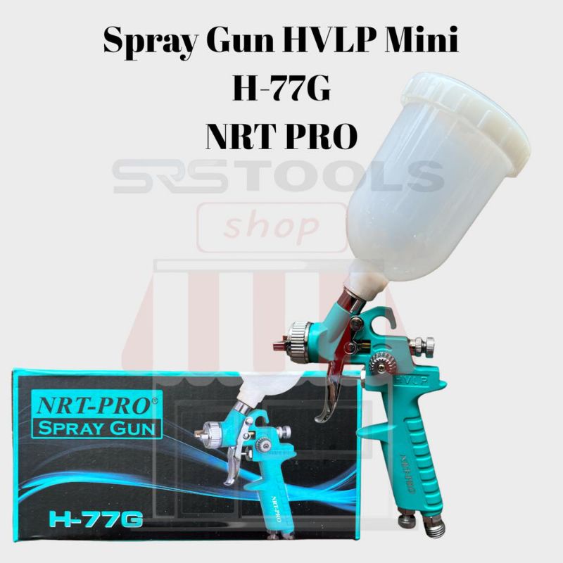 Jual NRT PRO H-77G Spray Gun HVLP Mini Tabung Atas Sped Cet Alat ...
