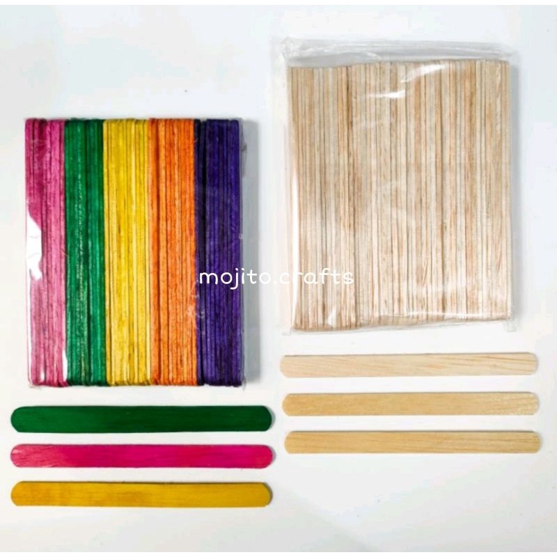 Jual Stick Ice Cream / Stik Es Krim / Stik Es Krim Kayu / Wooden Ice ...
