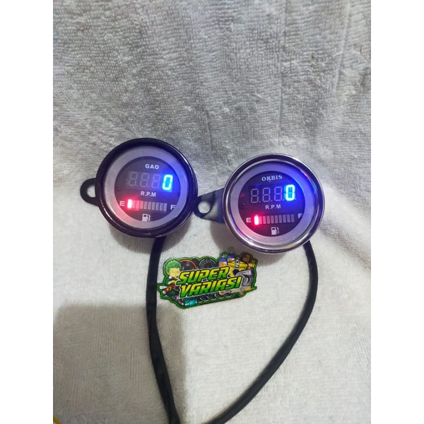 Jual rpm digital indikator bensin rpm digital plus ampere bensin ...