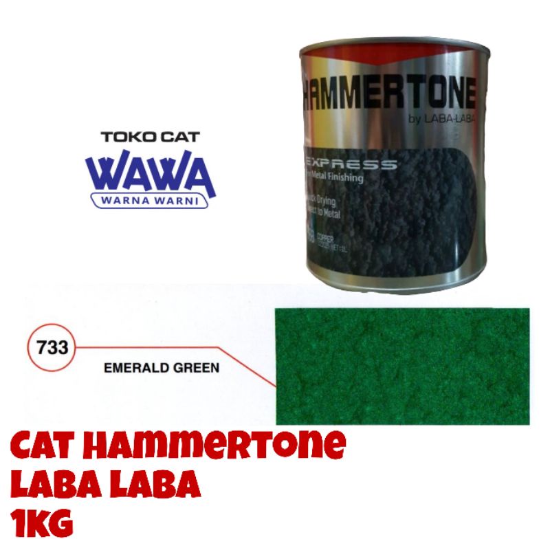 Jual cat Hammertone Laba Laba cat minyak sintetis anti karat 1Liter ...