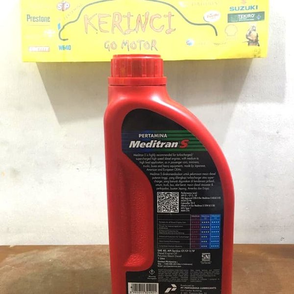 Jual OLI MEDITRAN S40 1L PERTAMINA - OLI MOBIL DIESEL MEDITRAN S 40 ...