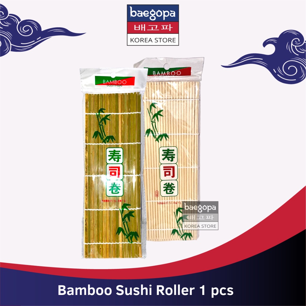 Jual BAMBOO KIMBAB MAT ROLLER Bambu Penggulung Sushi 1 Pcs.. | Shopee ...
