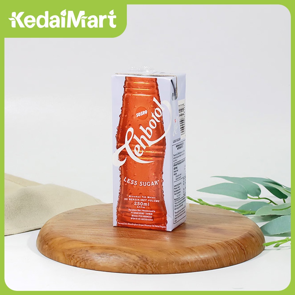 Jual Teh Botol Sosro Less Sugar 250 ml | Shopee Indonesia