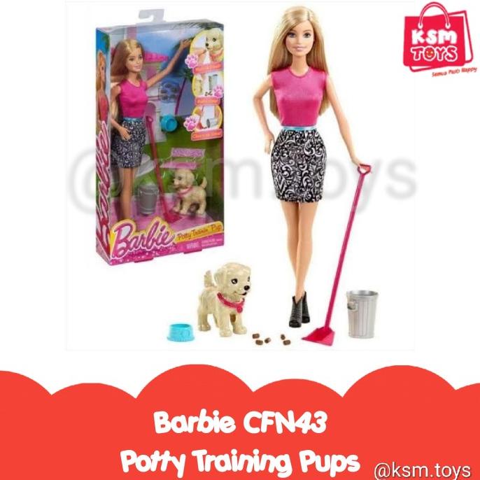 Jual BARBIE DOLL POTTY TRAINING PUPS WITH PETS CFN43 191 | Shopee Indonesia