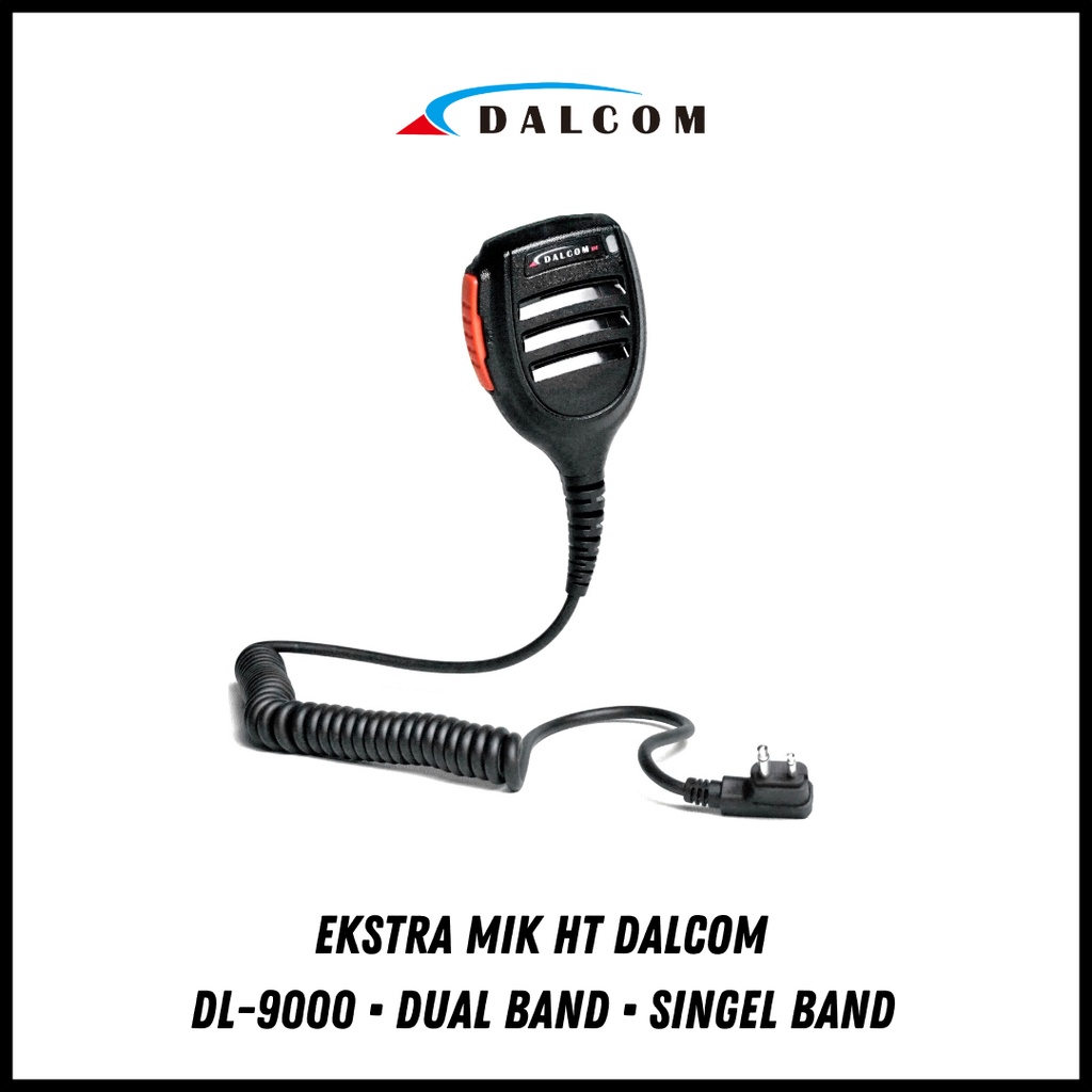 Jual EXTRA EKSTRA MIK MIC HT DALCOM DL-9000 SINGEL DUAL BAND ORIGINAL ...