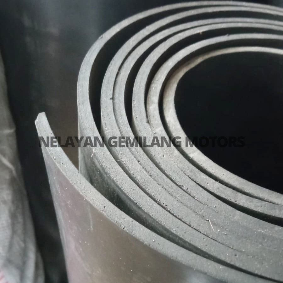 Jual Karet Hitam Lembaran/Rubber Sheet/Packing Karet Tebal ukuran 4 mm ...