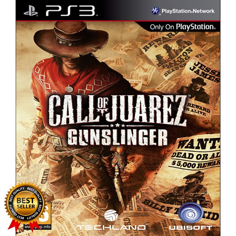 Jual Kaset Game Flashdisk PS3 CFW OFW HEN Call Of Juarez Gunslinger ...