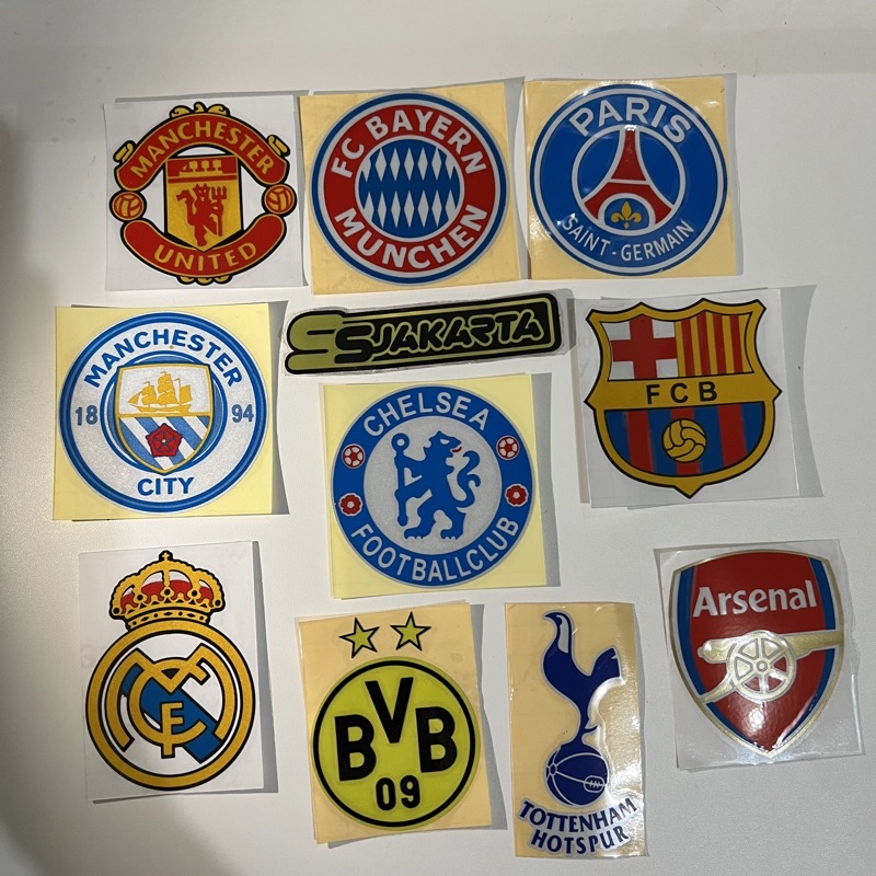 Jual STICKER STIKER CLUB BOLA CUTTING | Shopee Indonesia