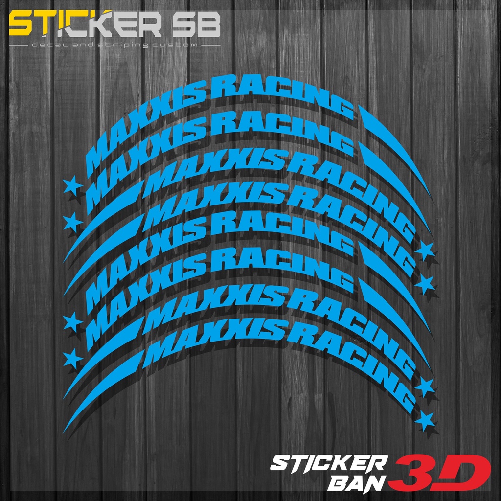 Jual Stiker Ban - Stiker Tire Bomb / Stiker Font Ban sticker ban 3D ...