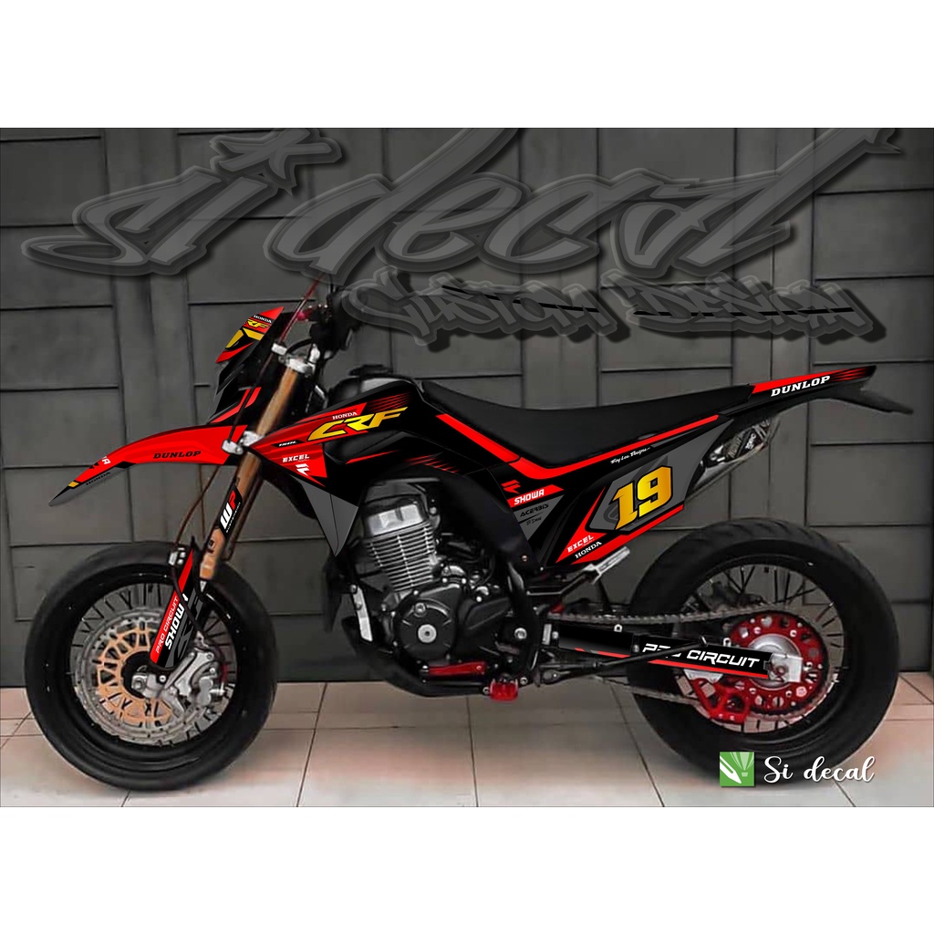Jual decal stiker crf 150L full body new desain custom free request | Shopee Indonesia