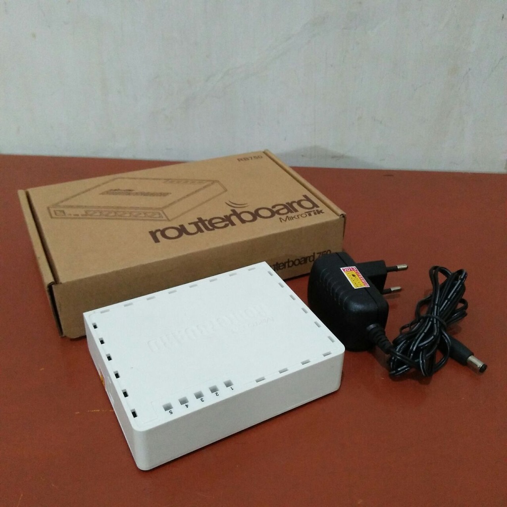 Jual Mikrotik Rb 750 Routerboard Shopee Indonesia