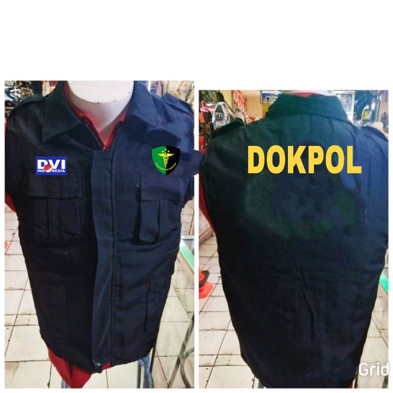 Jual rompi Dokpol Rompi kerja Dokpol vest Dokpol Rompi DOKKES rompi ...